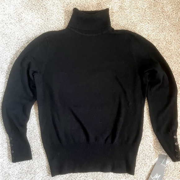 JM Collection | Sweaters | Nwt Black Jm Collection Turtleneck | Poshmark